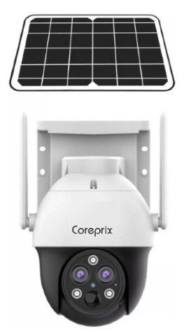 COREPRIX 4MP MINI PT 4G SOLAR -10X ZOOM DUAL LENS COLOR CAMERA
